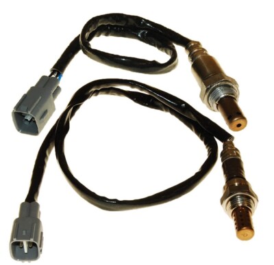 2 x Oxygen Sensor O2 For Hiace TRH224R TRH223R TRH201R 2.7L 2TRFE Front ...