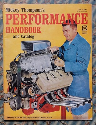 1964 Mickey Thompson CatAloG & Handbook Drag Racing Hot Rod Nhra Scta ...
