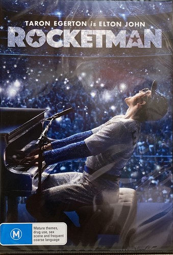 ROCKETMAN (2019) (NEW & Sealed DVD 📀 Region 4) Elton John Is Taron Egerton | eBay