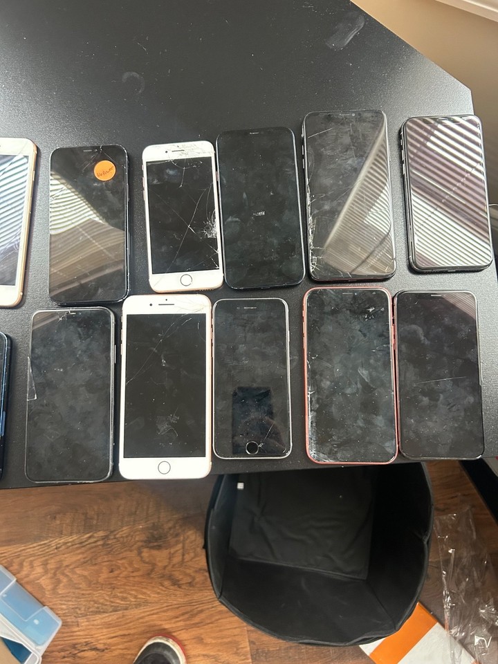 21pc iphone lot for parts or repair | eBay