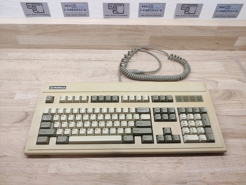 Multitech KB101A Mechanical Keyboard - ALPS BLUE CLICKY - RARE VINTAGE ...