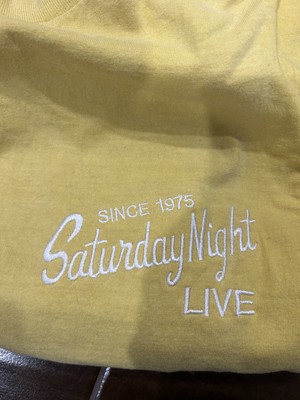 Official Saturday Night Live Est 1975 Tshirt By Roots 2XL Yellow ...