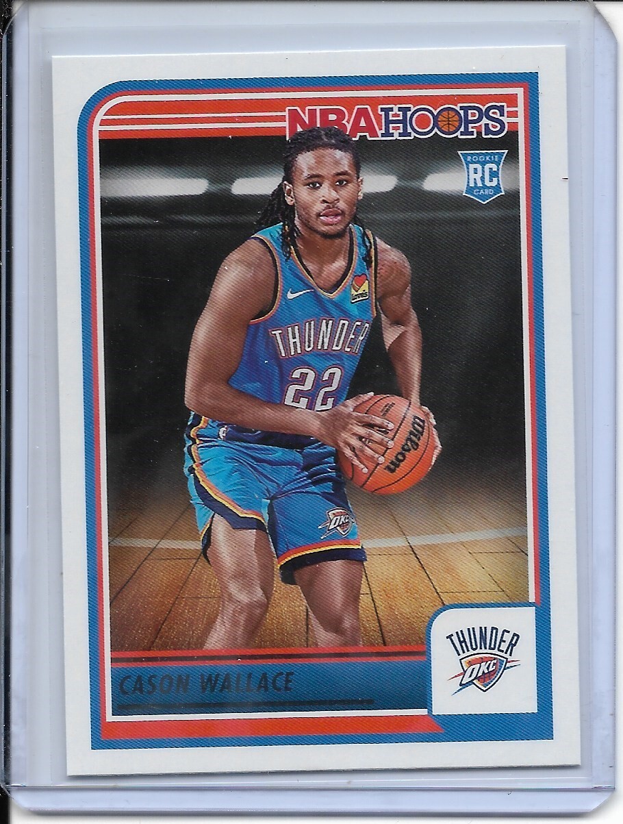 Cason Wallace Rookie Card 2023-24 Panini Hoops Basketball | eBay