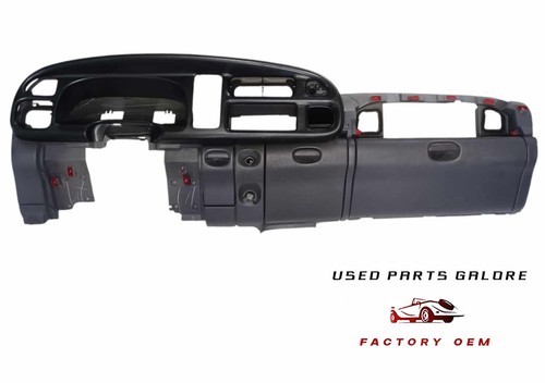 98-01 Dodge RAM Dashboard Inner DASH CORE Structure Assembly Dual Aux ...