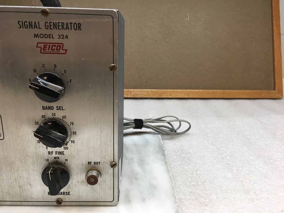 EICO RF Signal Generator Model 324 - 150KC-435MC | eBay