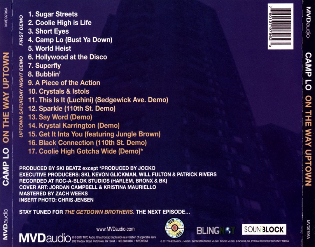 CAMP LO ON THE WAY UPTOWN NEW CD 760137979623| eBay