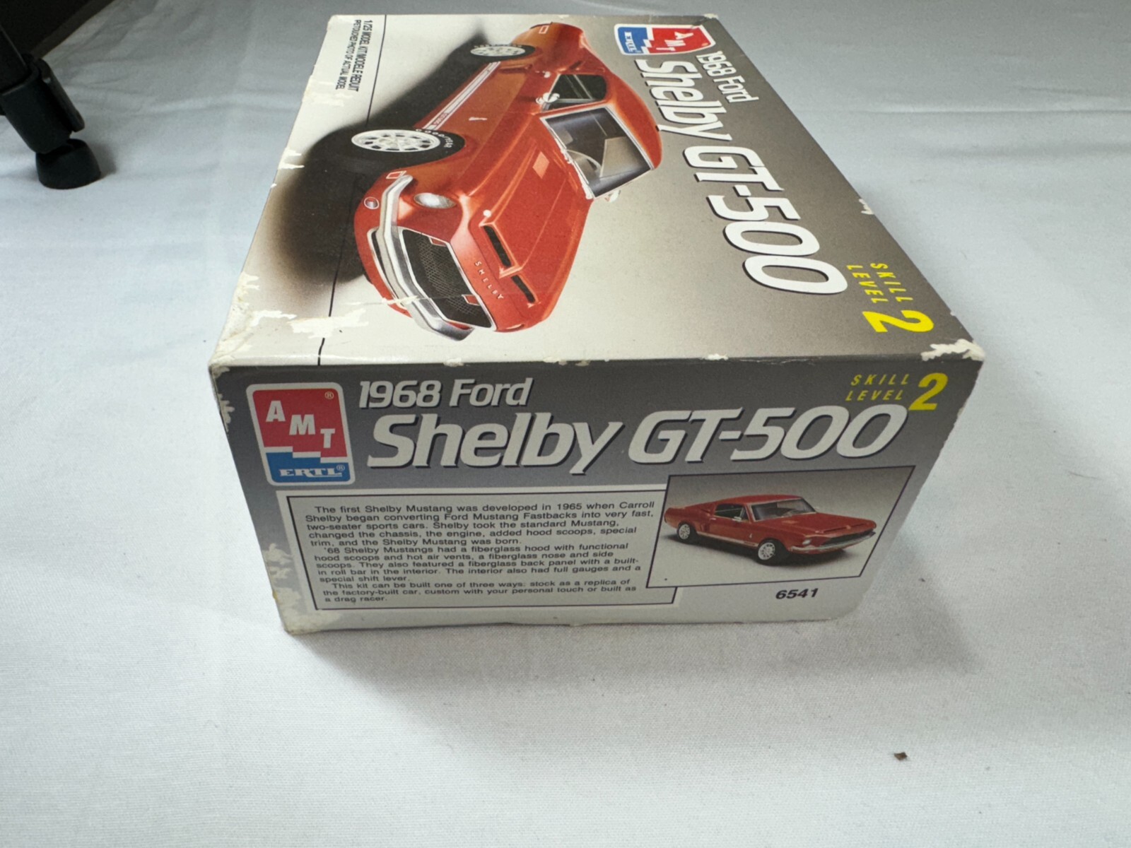 AMT 1968 Ford Shelby GT-500 Mustang Vintage 1990 1/25 Model Kit New ...