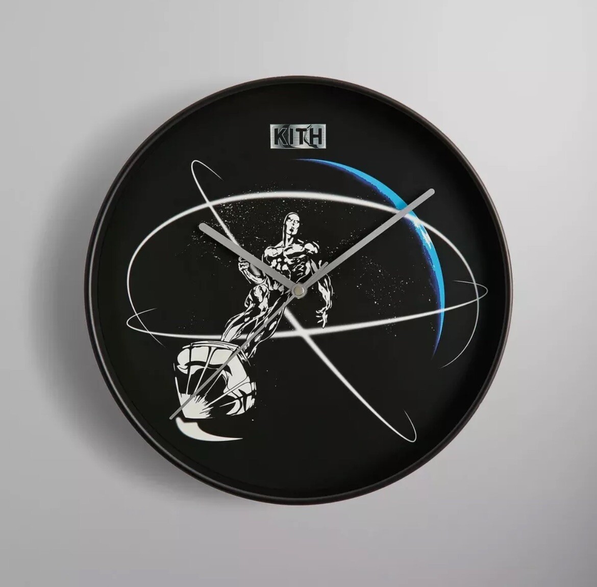 Marvel x Kith Silver Surfer Clock 85th Anniversary Collection | eBay