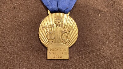 Michigan State Fair Music Festival Pin 1939 Vintage Rare | eBay