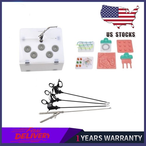 1080P Laparoscopic Surgery Trainer Set and 4 Instruments & 30 ...