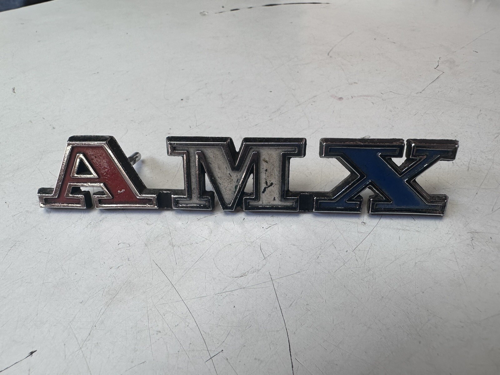 1971-1974 AMC Javelin AMX Rambler Original Emblem 3633536 | Red ...