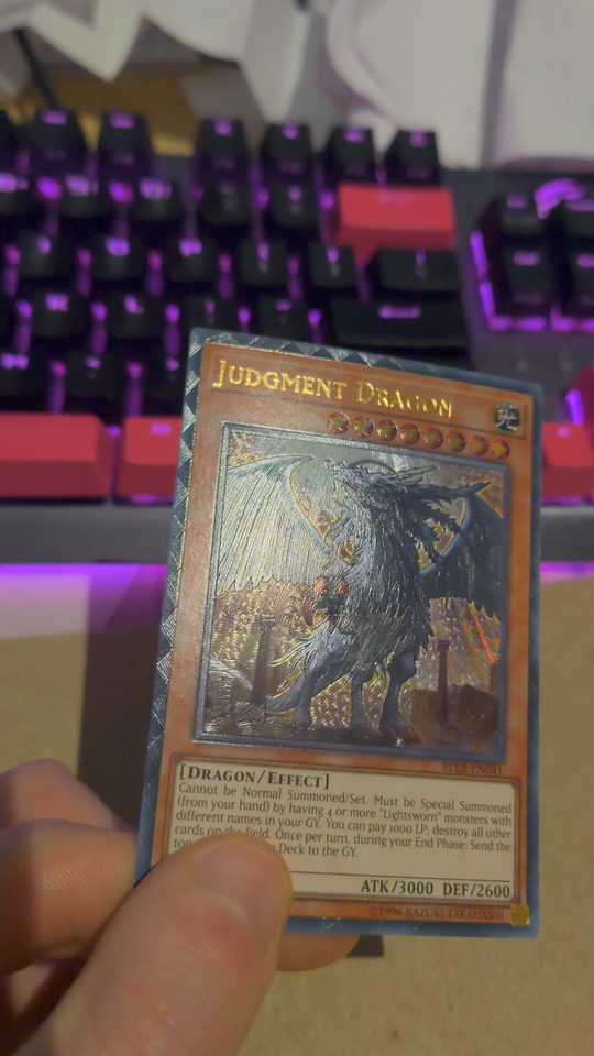 Yu-Gi-Oh! Ultimate Rare Style Judgment Dragon | eBay