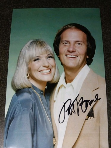 PAT BOONE Hand Signed Autograph 4X6 Photo - ACTOR & MUSIC LEGEND | eBay
