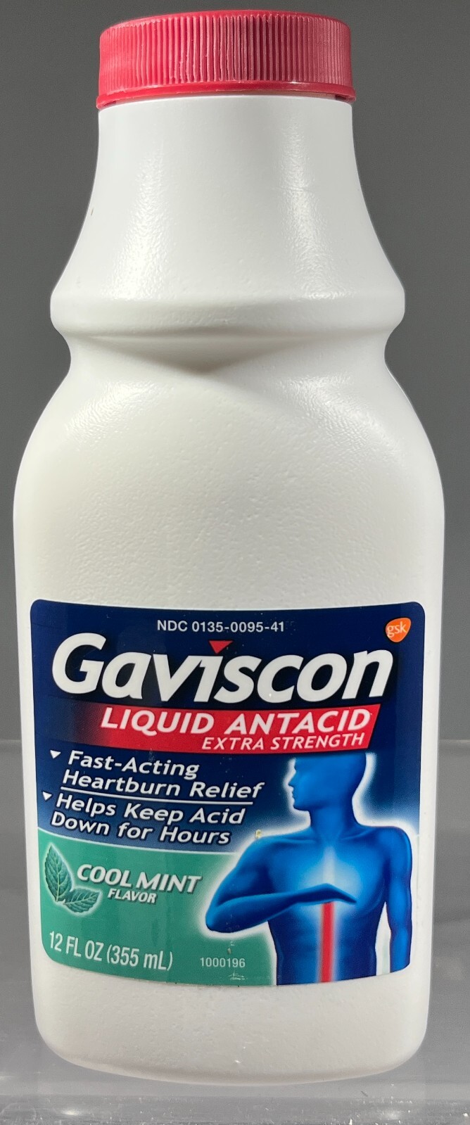 Gaviscon Extra Strength Cool Mint Flavoured Antacid Liquid - 12oz. for ...