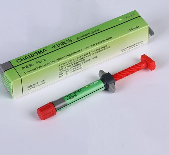 Charisma Dental Composite Syringe Light Cure Resin Tooth Filling ...