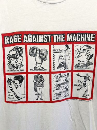 1999 Rage Against The Machine Rock Band S to 5XL Unisex T-shirt | eBay