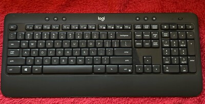 Logitech K540 Wireless Desktop Computer Keyboard Black Y-R0012-UT | eBay