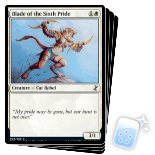 Blade Of The Sixth Pride X4 M/NM Magic: The Gathering MTG Time Spiral ...