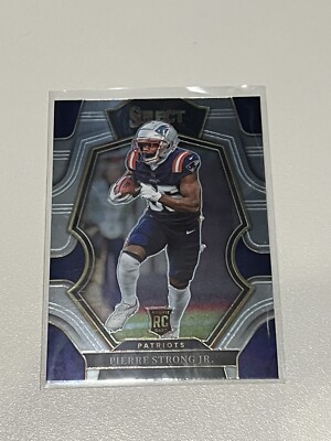 2022 Panini Select Pierre Strong Jr. Rookie #168 Premier Level ...