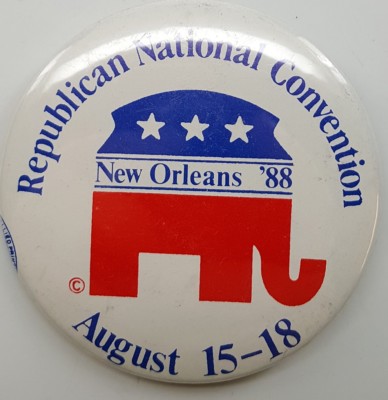 1988 Republican National Convention Campaign Button | eBay