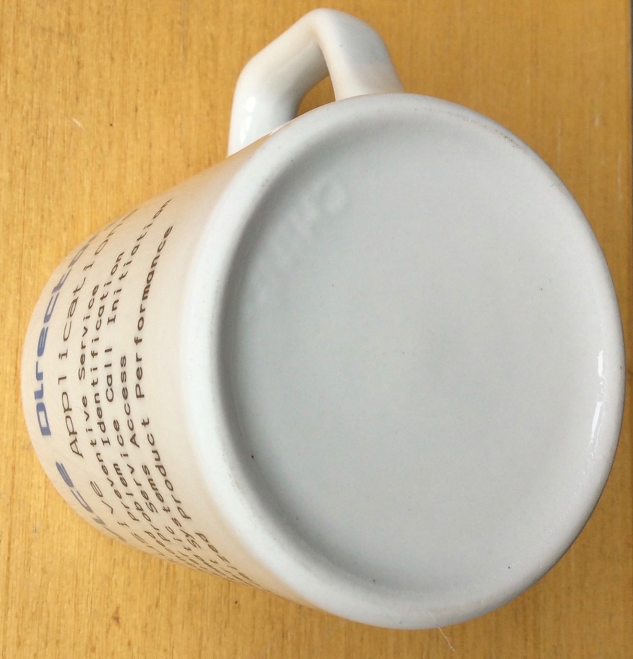 IBM Coffee Mug Cup Building Value NSD Promo Service Director Computer ...