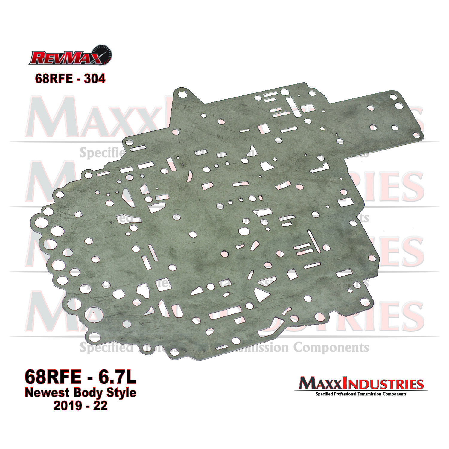 RevMax 68RFE Transmission Valve Body Separator plate 2019-UP 68RFE-304 ...
