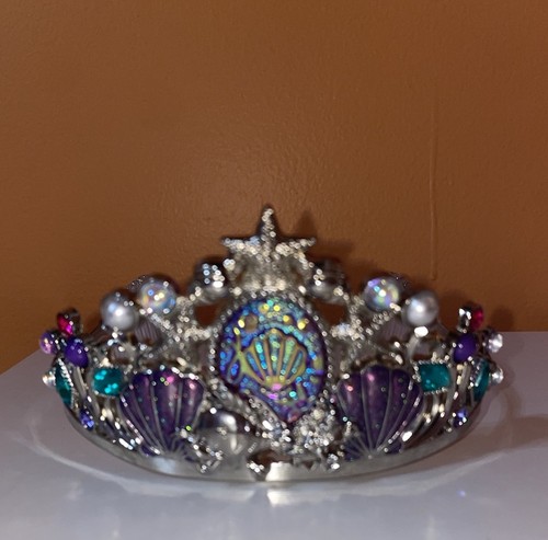 Disney Parks The Little Mermaid Ariel Princess Tiara Crown Metal | eBay