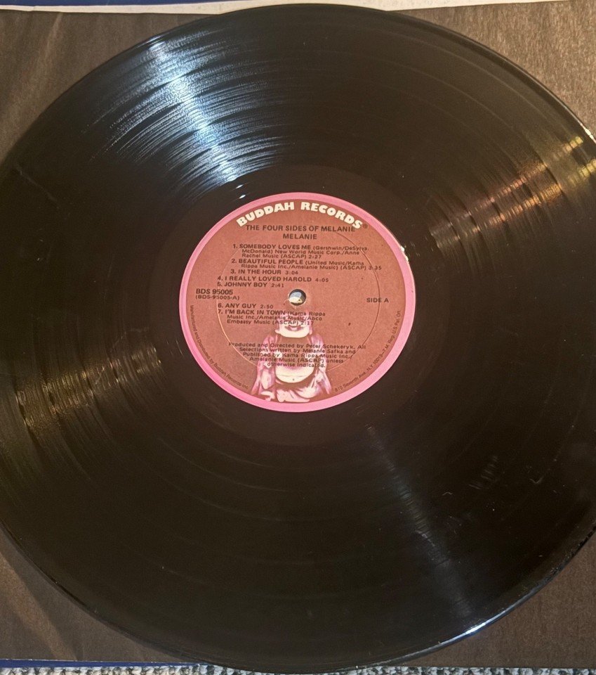 Vintage Melanie The Four Sides Of Melanie 2xLP Vinyl 1972 Buddah Folk ...