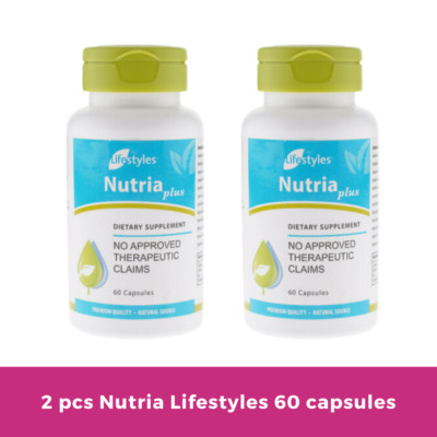 2 pcs Nutria Lifestyles 60 capsules | eBay Australia