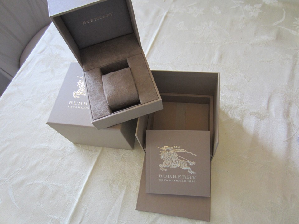 Burberry Watch Ladies Heritage Two Tone Diamond BU135 w/ Box | eBay