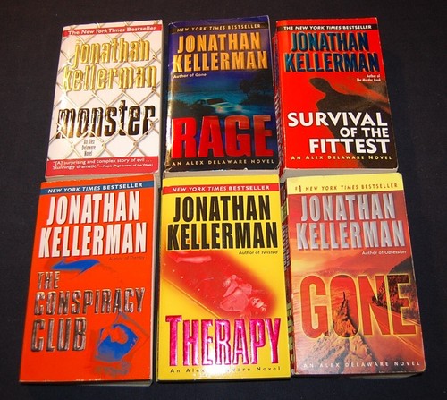 Jonathan Kellerman - Lot of 10 Titles - Paperback - Rage, Clinic, Therapy, Gone | eBay