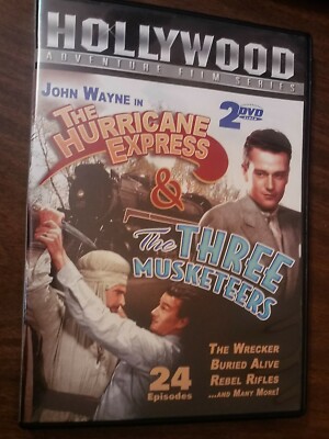 THE HURRICANE EXPRESS~THE THREE MUSKETEERS~05 MINT 2 DISC DVD~JOHN ...
