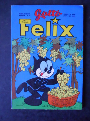 FELIX GATTO 10 1974 FUMETTO UMORISTICO ED. BIANCONI [G395] | eBay