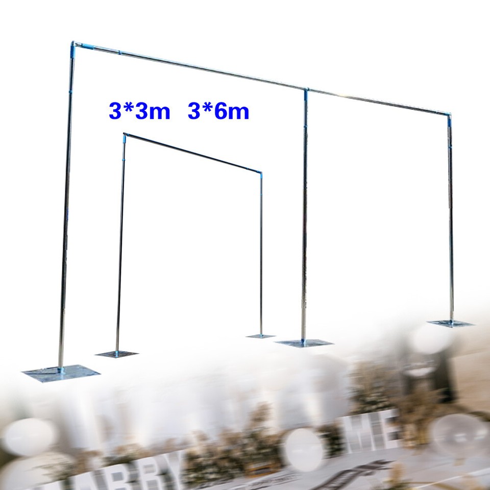 Professional Backdrop Stand Pipe Kit,10'x10'/10'x 20' Heavy Duty ...