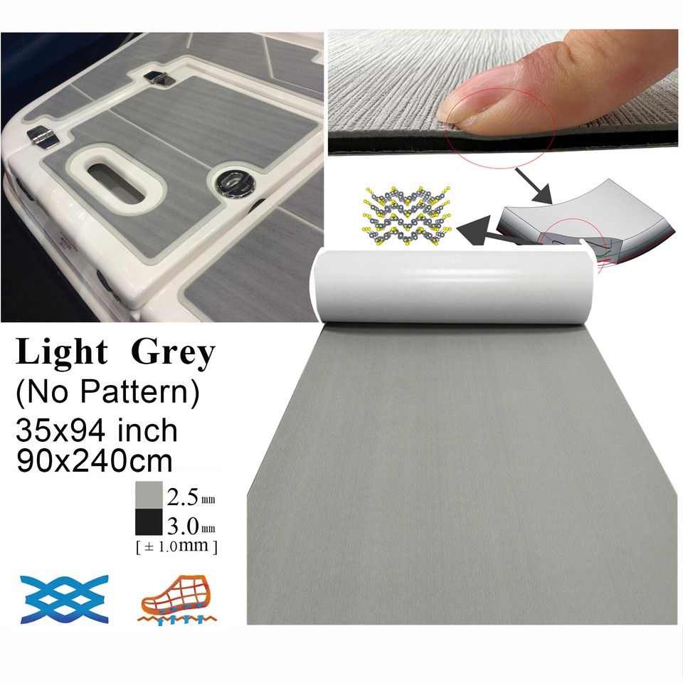 Boat Flooring EVA Foam Decking Sheet Marine Mats , Gray Brown Camo for ...