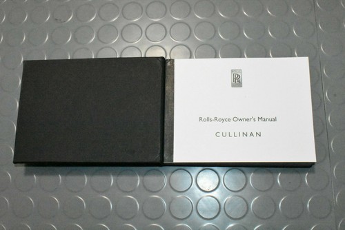 2019 ROLLS-ROYCE CULLINAN OWNERS MANUAL - HandBook | eBay