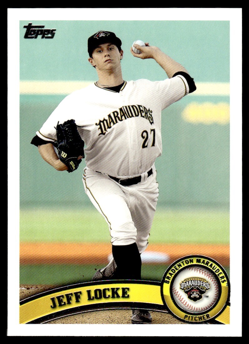 2011 Topps Pro Debut Baseball Jeff Locke Bradenton Marauders #161 NM | eBay