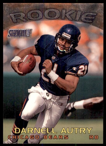 1997 Topps Stadium Club DARNELL AUTRY Chicago Bears #5 | eBay