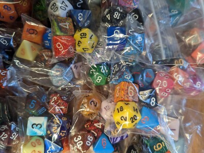 7pcs Mixed Set Acrylic Polyhedral Dice D4-D20 For DND MTG RPG Board Game Dice v | eBay