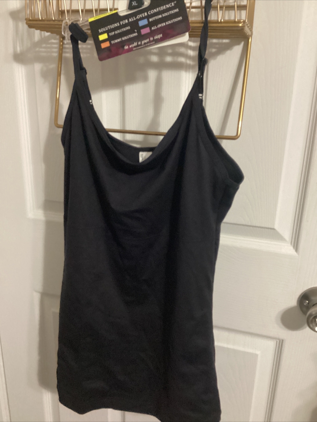 Maidenform Tank Shapewear Dressing Fat Free Adjustable Strap Smoothing ...