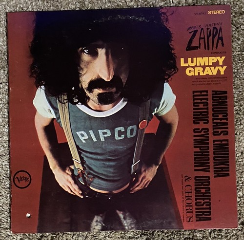 Frank Zappa - Lumpy Gravy - Verve V6-8741 LP Vinyl Record - NM | eBay