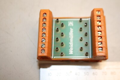 WEIDMULLER DIN RAIL COMPONENT HOLDER WAGO CARRIER DIODE RESISTOR ...