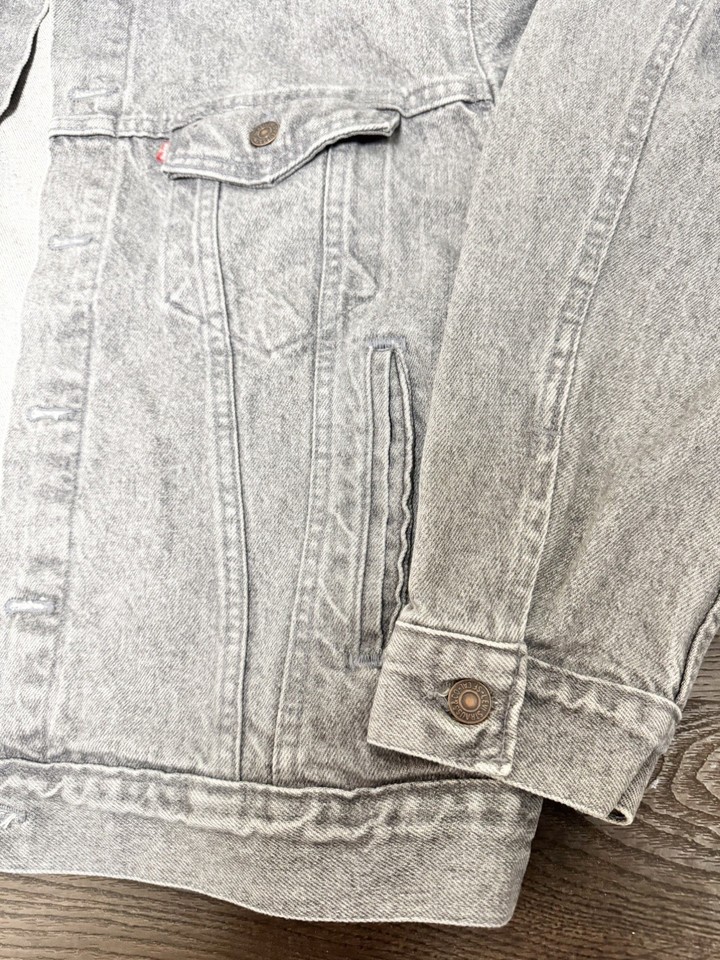 Vintage Levis Jacket Mens L rare Denim 70507 4853 Type 3 Trucker 90s ...