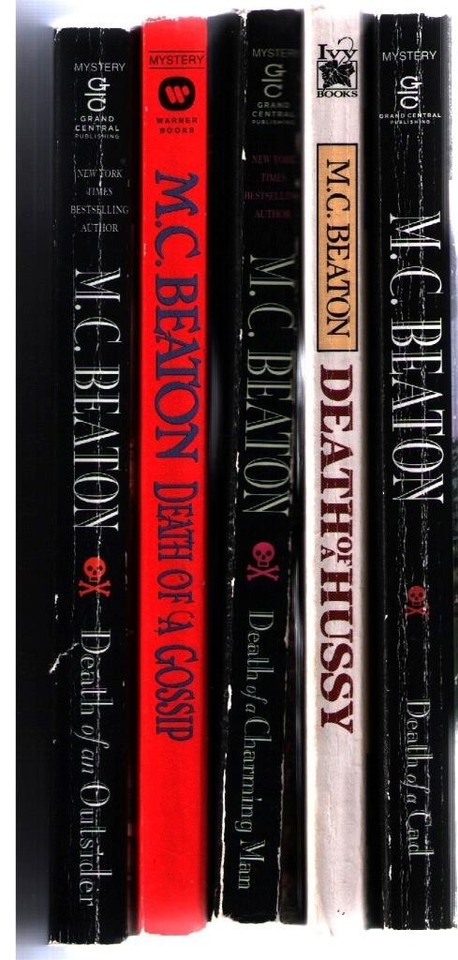 Lot of 5 Hamish MacBeth Mysteries by M.C. Beaton pbs Cad Outsider ...