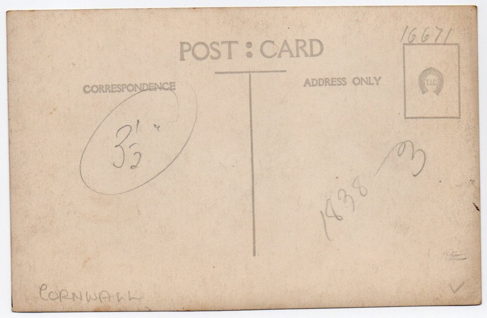 early RP POSTCARD - Vintage Motor Coach / Bus - Fowey Hotel, Cornwall ...