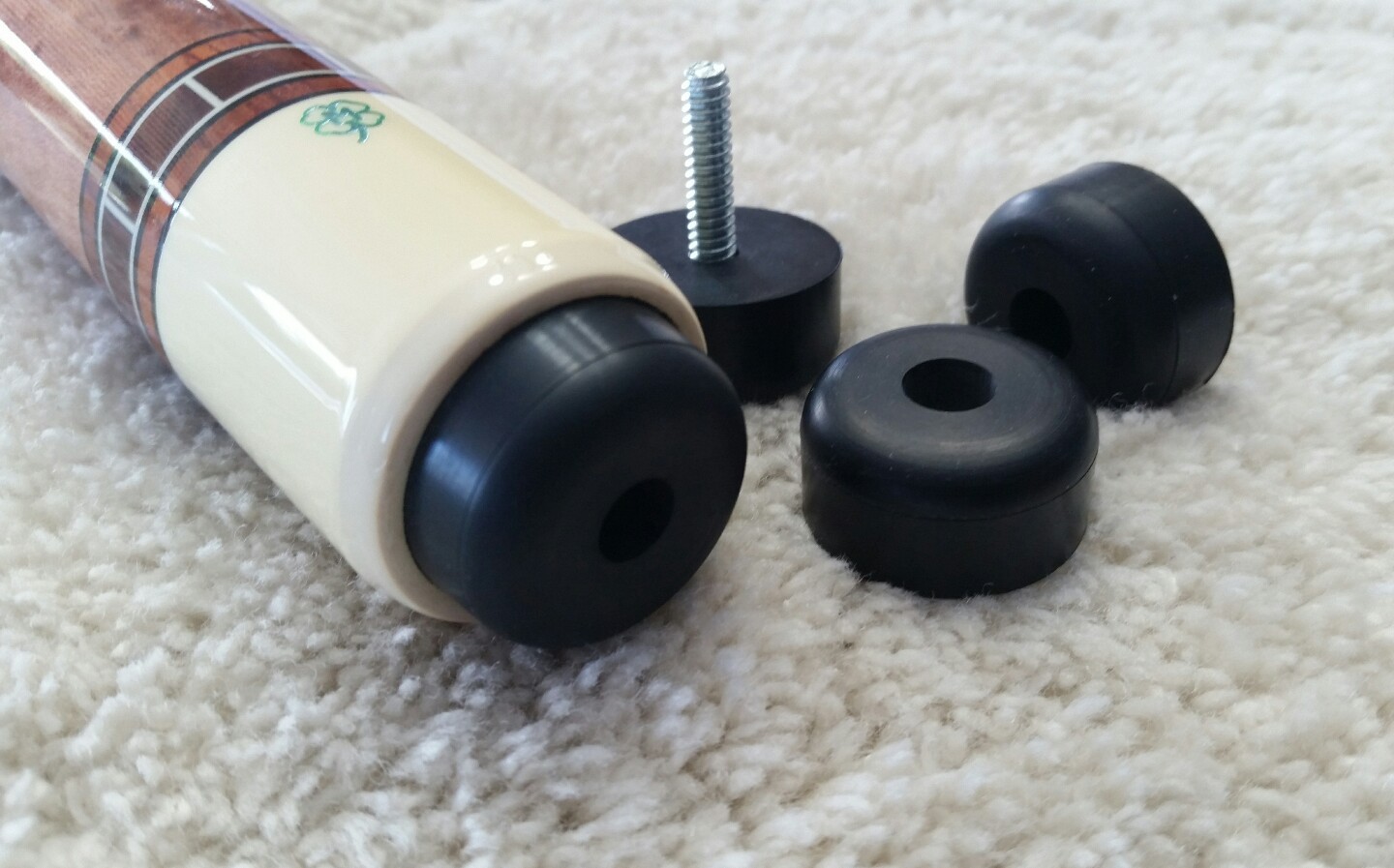 McDermott Rubber Pool Cue Bumper D-Series C-Series B-Series Replacement ...