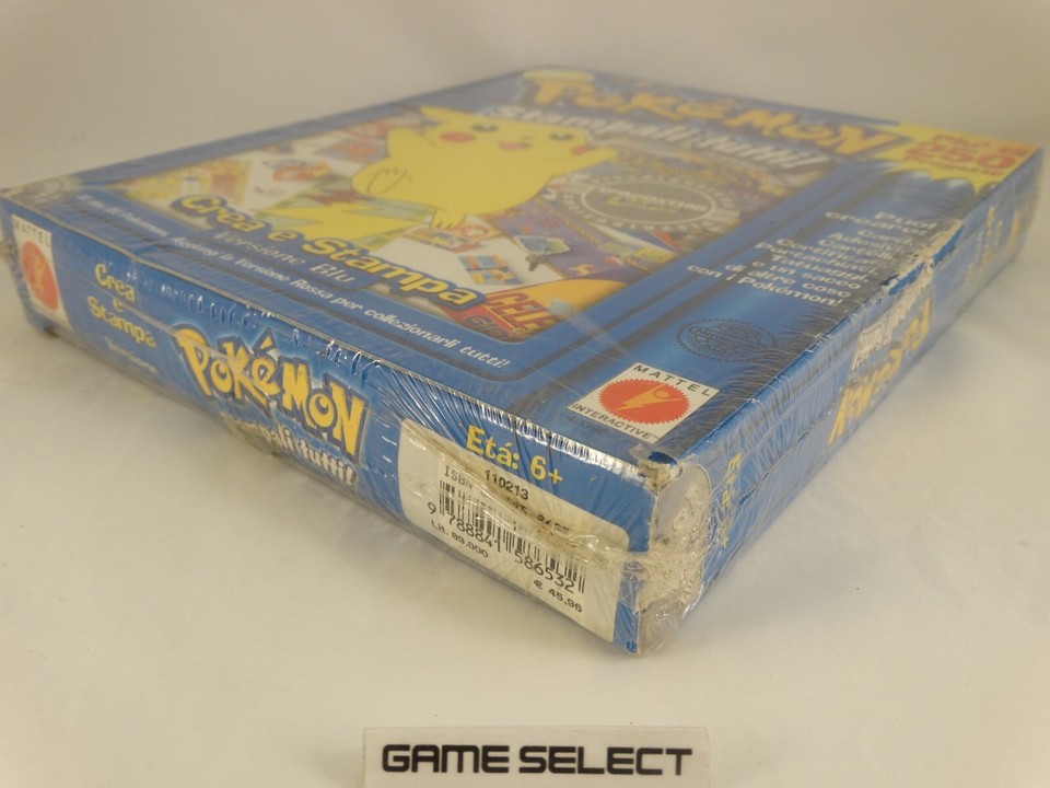 Pokémon Stampali All Create And Print Version Blue PC Computer ...