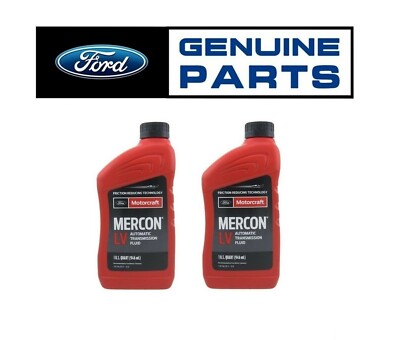 For OEM Ford MERCON-LV Automatic Transmission Fluids 2 Quart Genuine XT ...