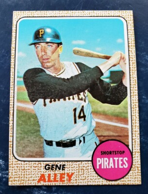 1968 Topps Gene Alley Pittsburgh Pirates #53 | eBay