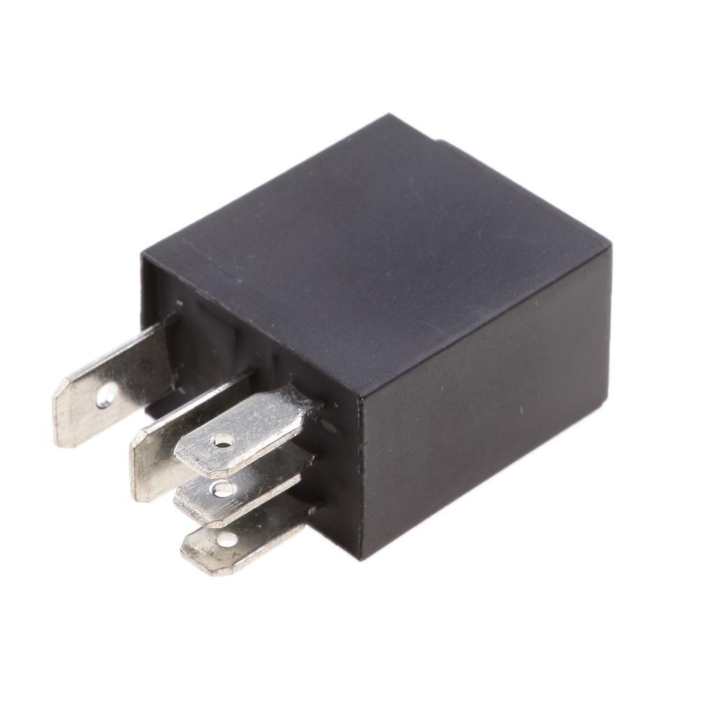 3 Pieces 24V 30A Car Automotive Van Boat Electronic 5 Pin SPST Relays ...